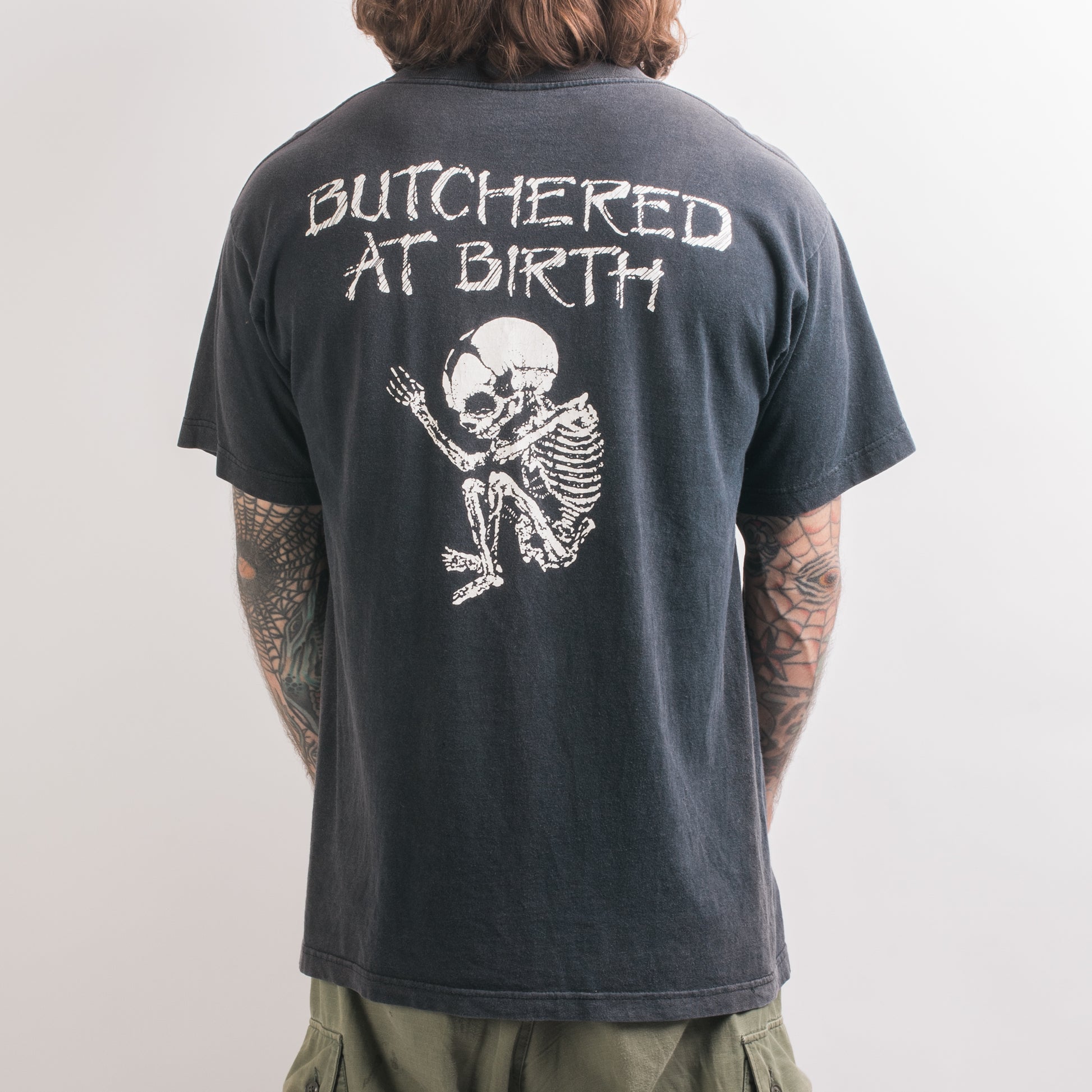 Vintage 90’s Cannibal Corpse Butchered At Birth T-Shirt – Mills Vintage USA