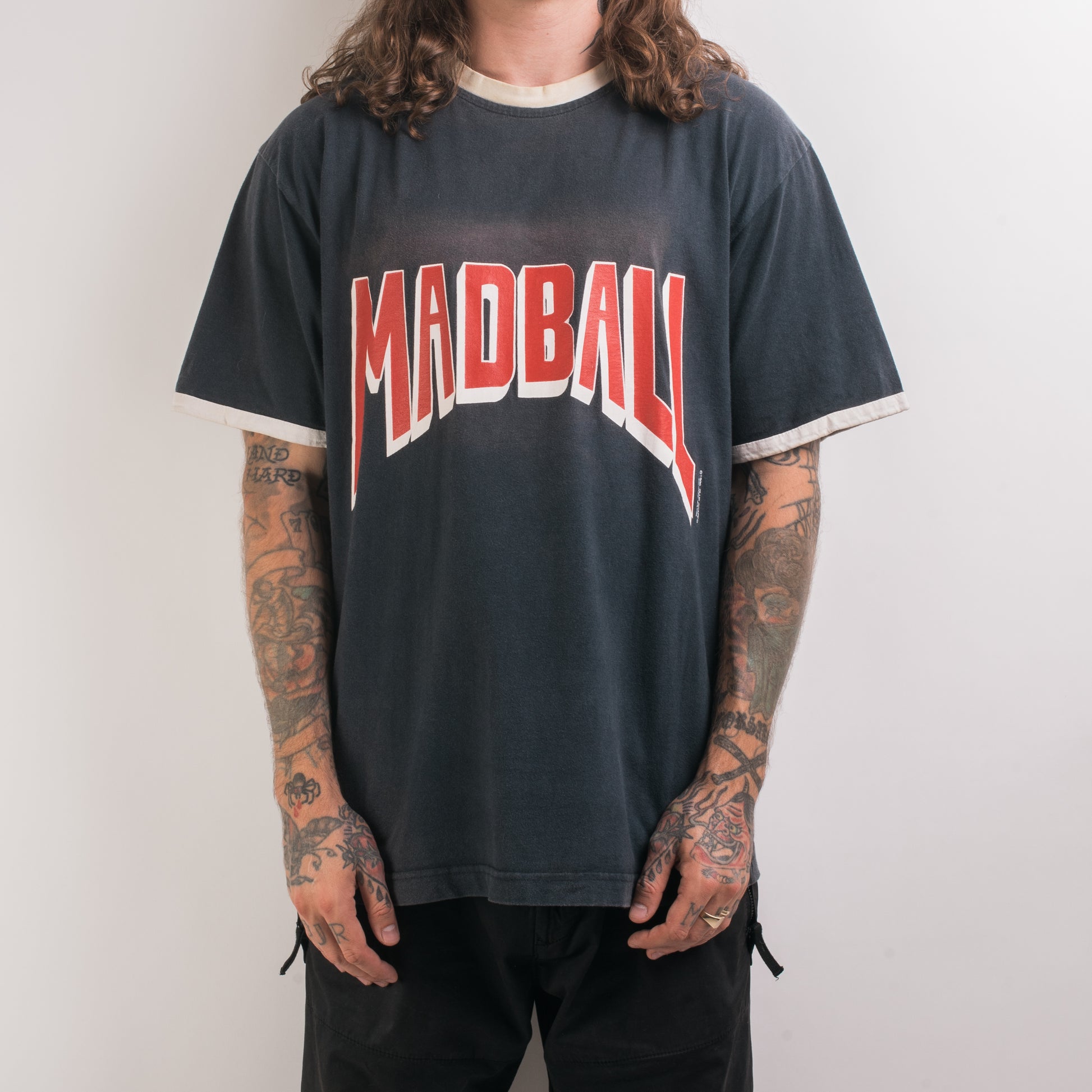 Vintage 1996 Madball Hardcore Lives Ringer T-Shirt – Mills Vintage USA