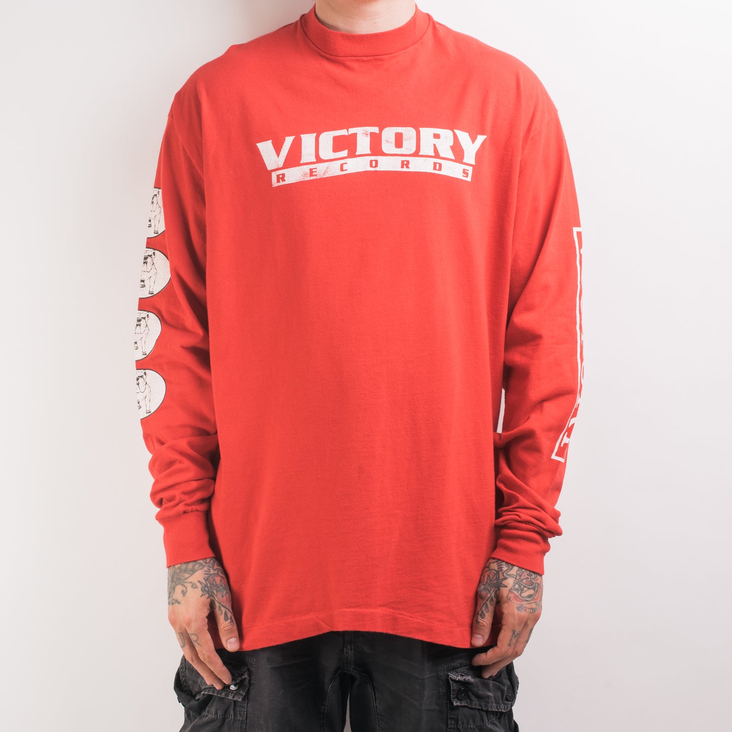 Vintage 90’s Victory Records Longsleeve – Mills Vintage USA