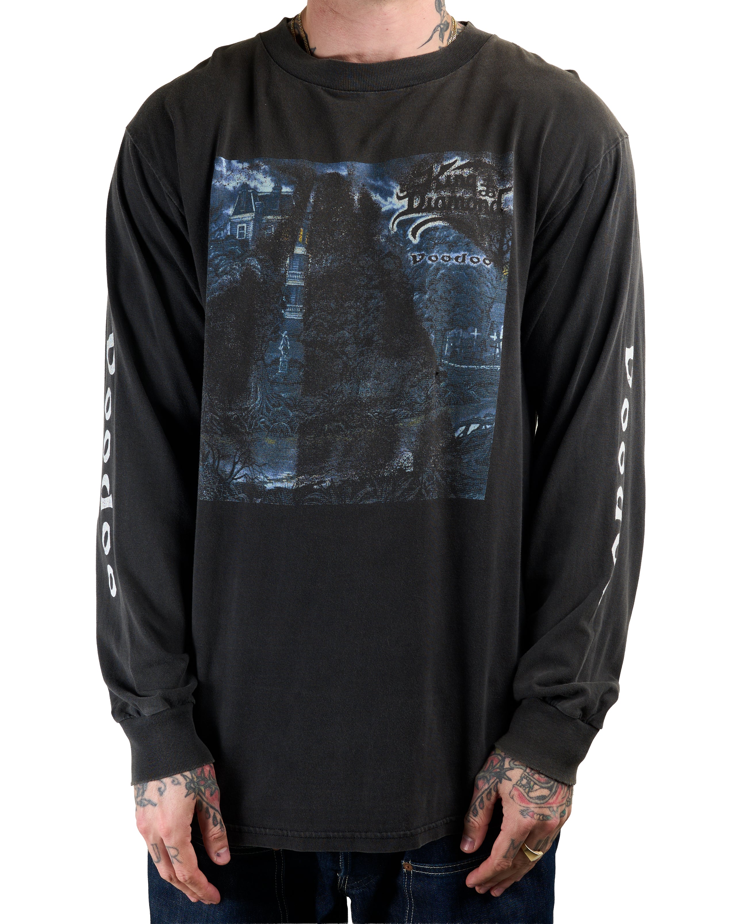 Vintage 90’s King Diamond Voodoo Tour Longsleeve – Mills Vintage USA