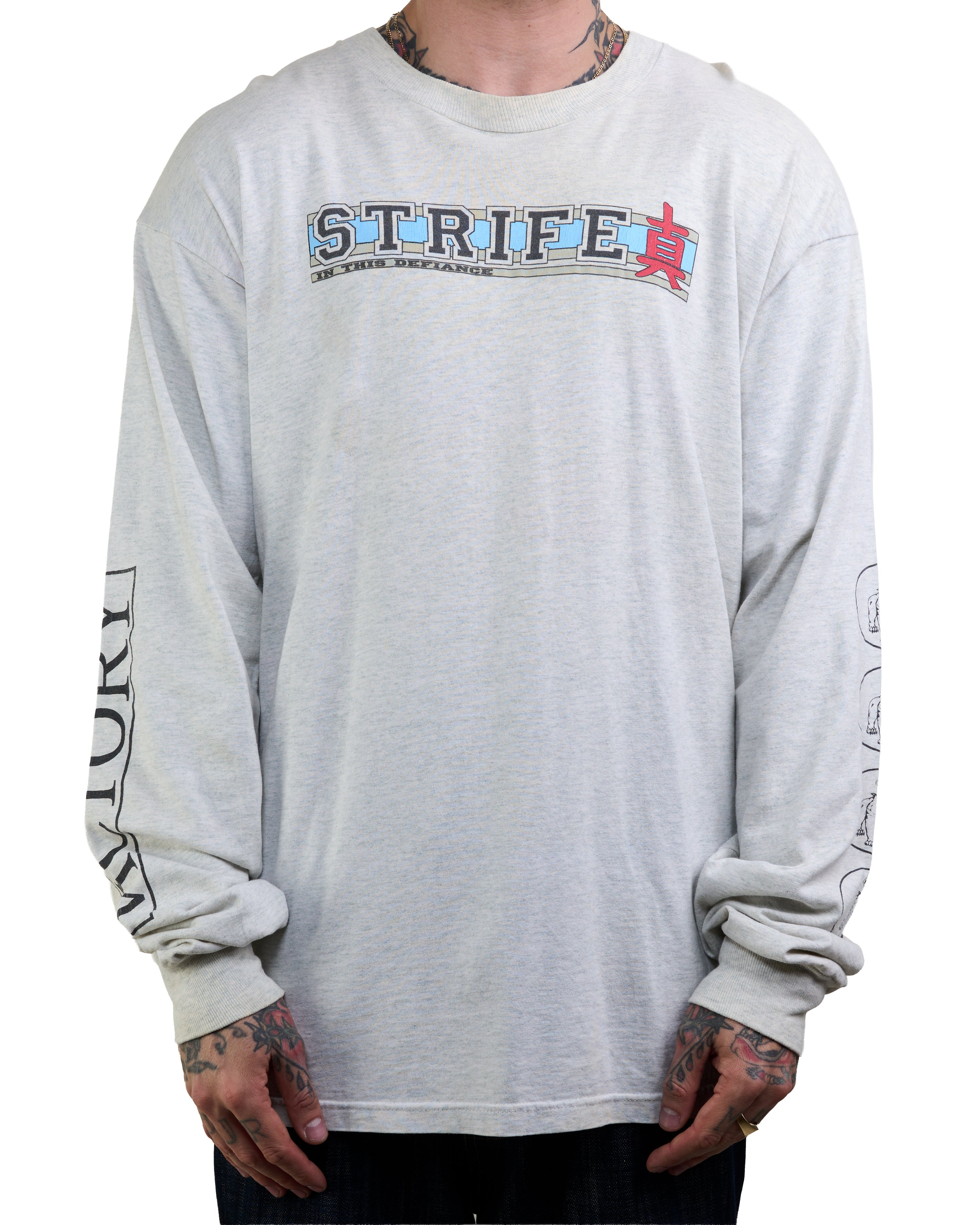 Vintage 90’s Strife In This Defiance Longsleeve – Mills Vintage USA