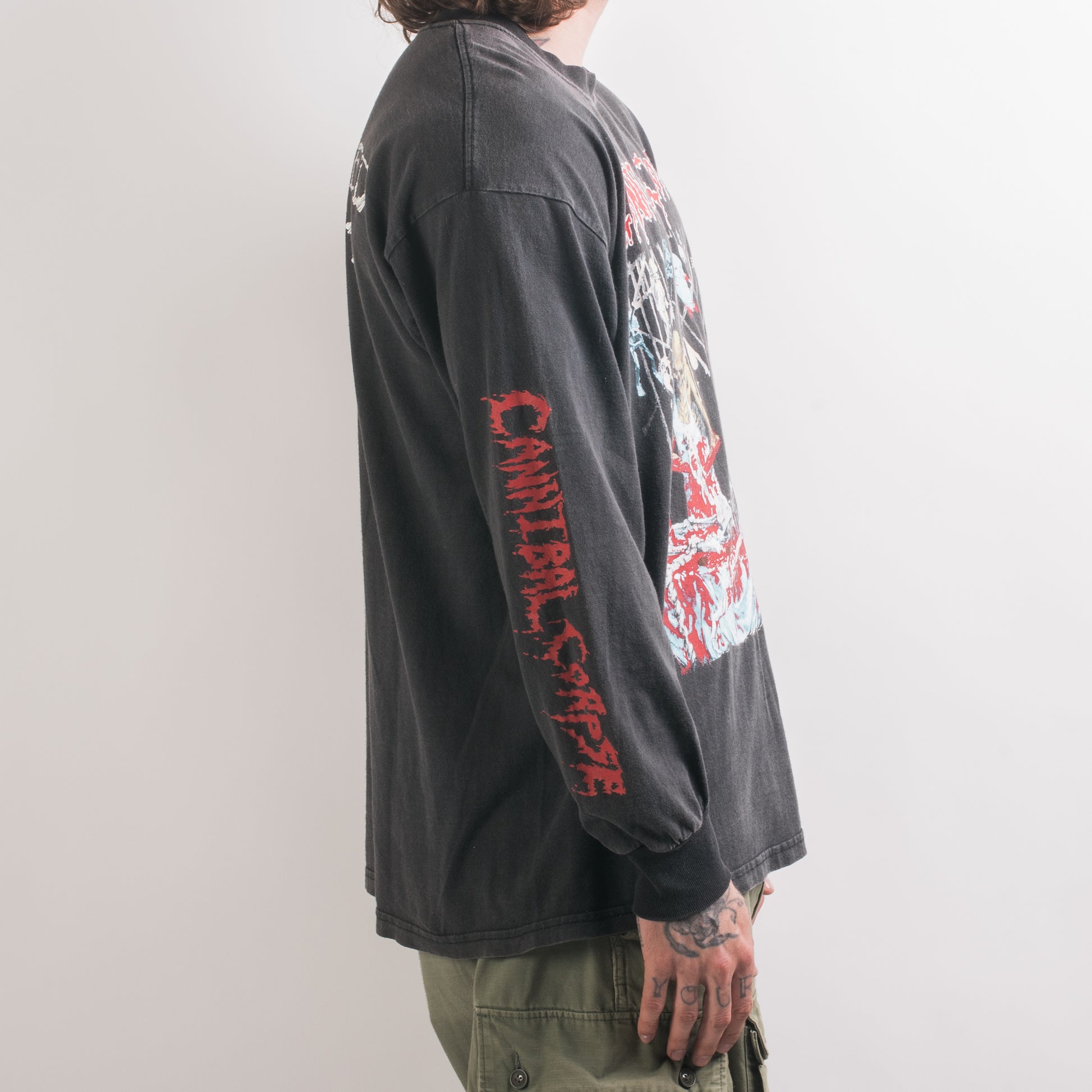 Vintage 90’s Cannibal Corpse Butchered At Birth Longsleeve – Mills ...
