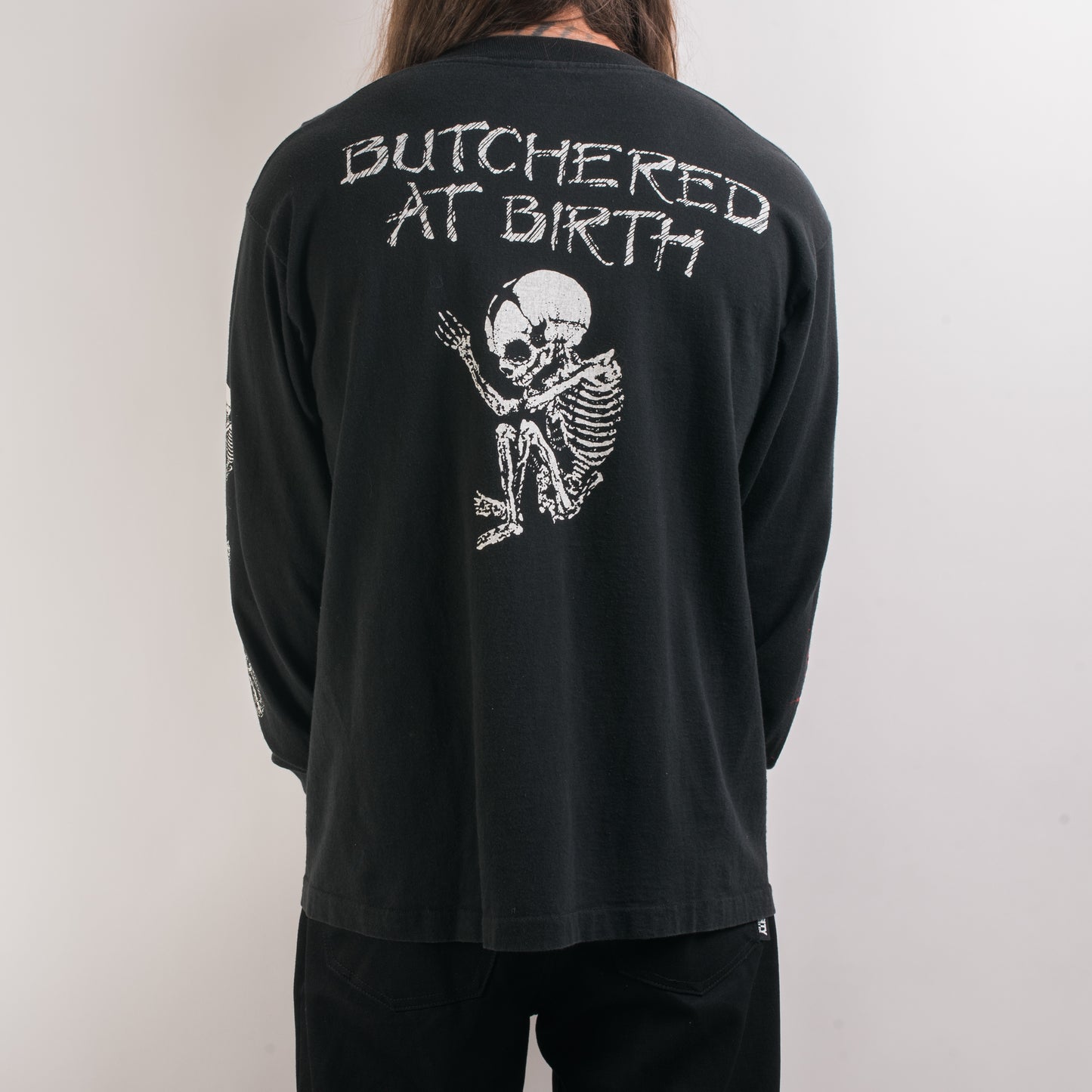 Vintage 90’s Cannibal Corpse Butchered At Birth Longsleeve – Mills ...
