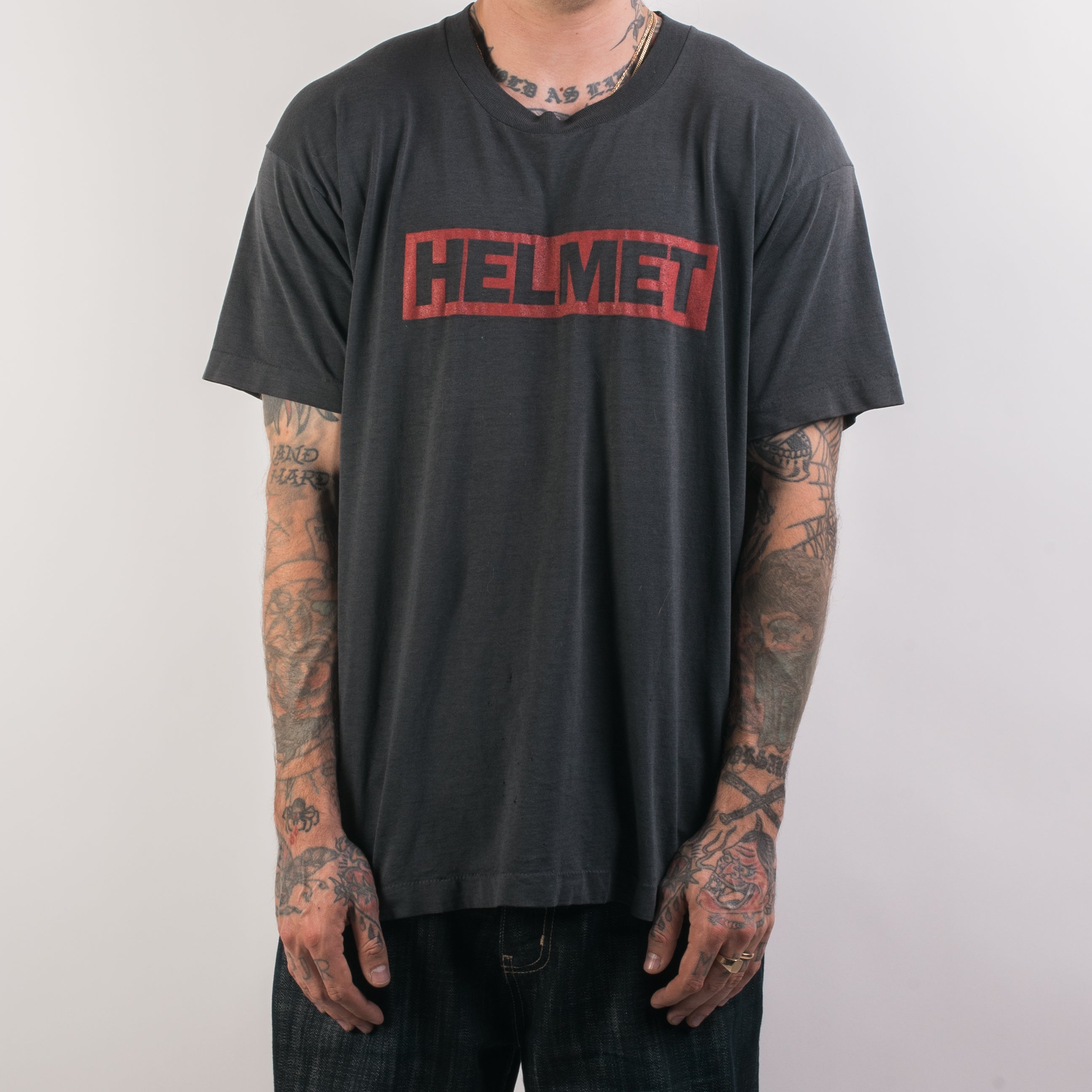 Vintage 90’s Helmet Meantime Tour T-Shirt – Mills Vintage USA