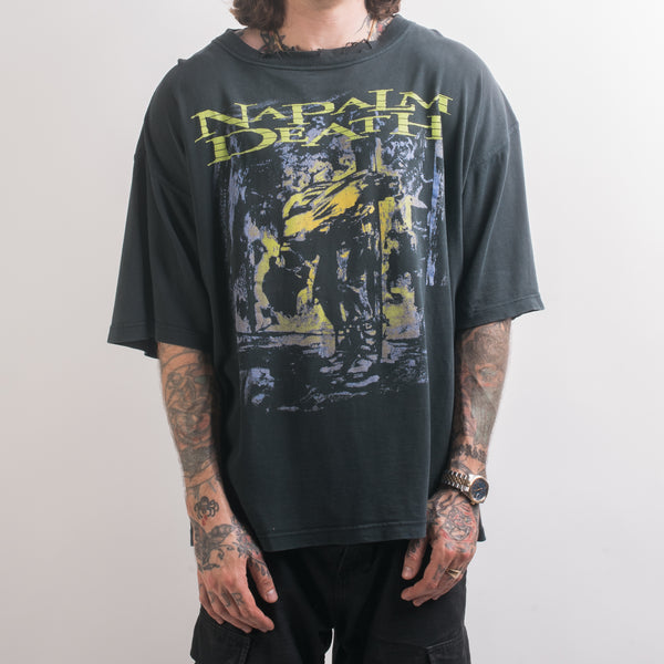 Vintage 1996 Napalm Death Diatribes Australian Tour T-Shirt – Mills ...