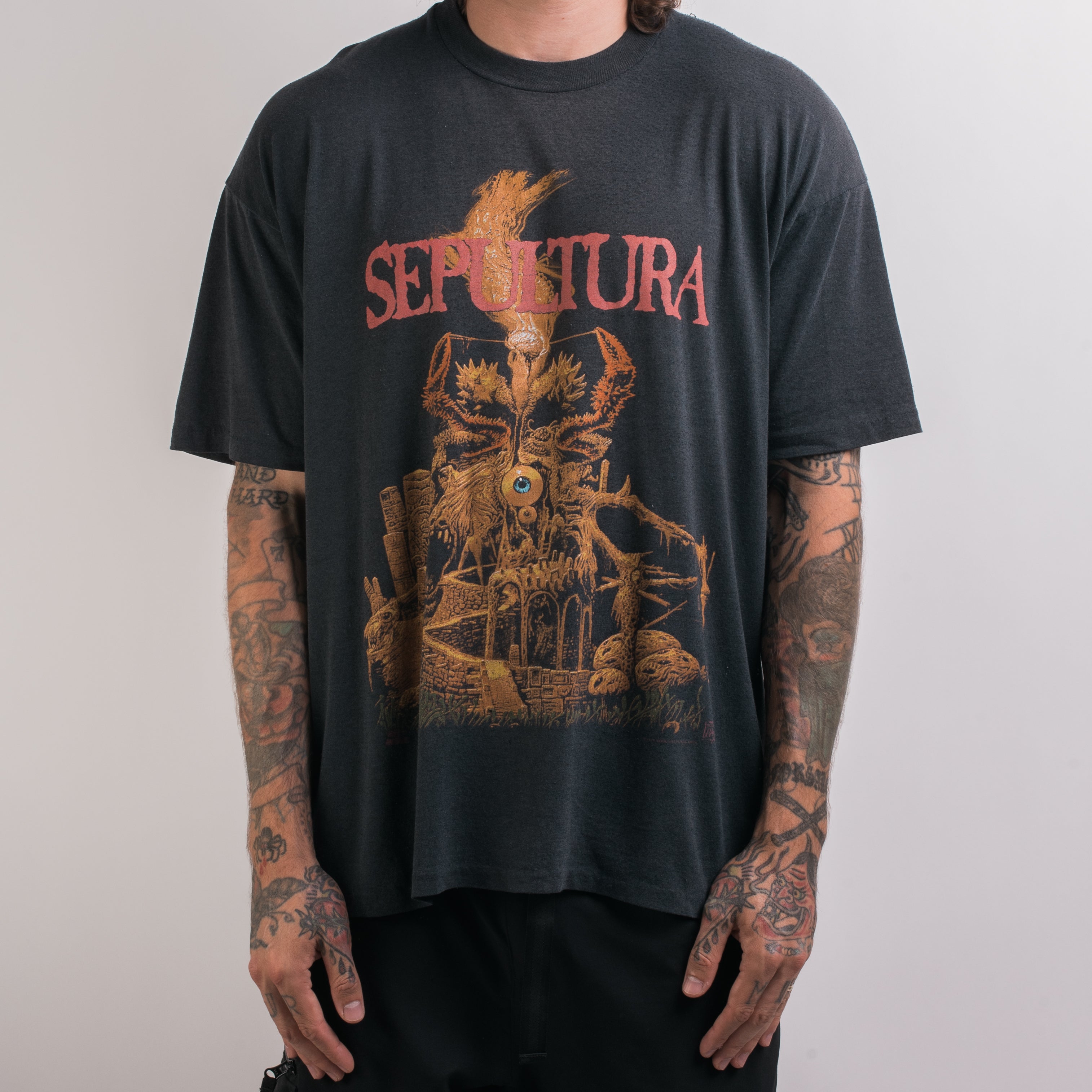 Vintage 1991 Sepultura Arise T-Shirt – Mills Vintage USA Vintage 1991 Sepultura Arise T-Shirt – Mills Vintage USA