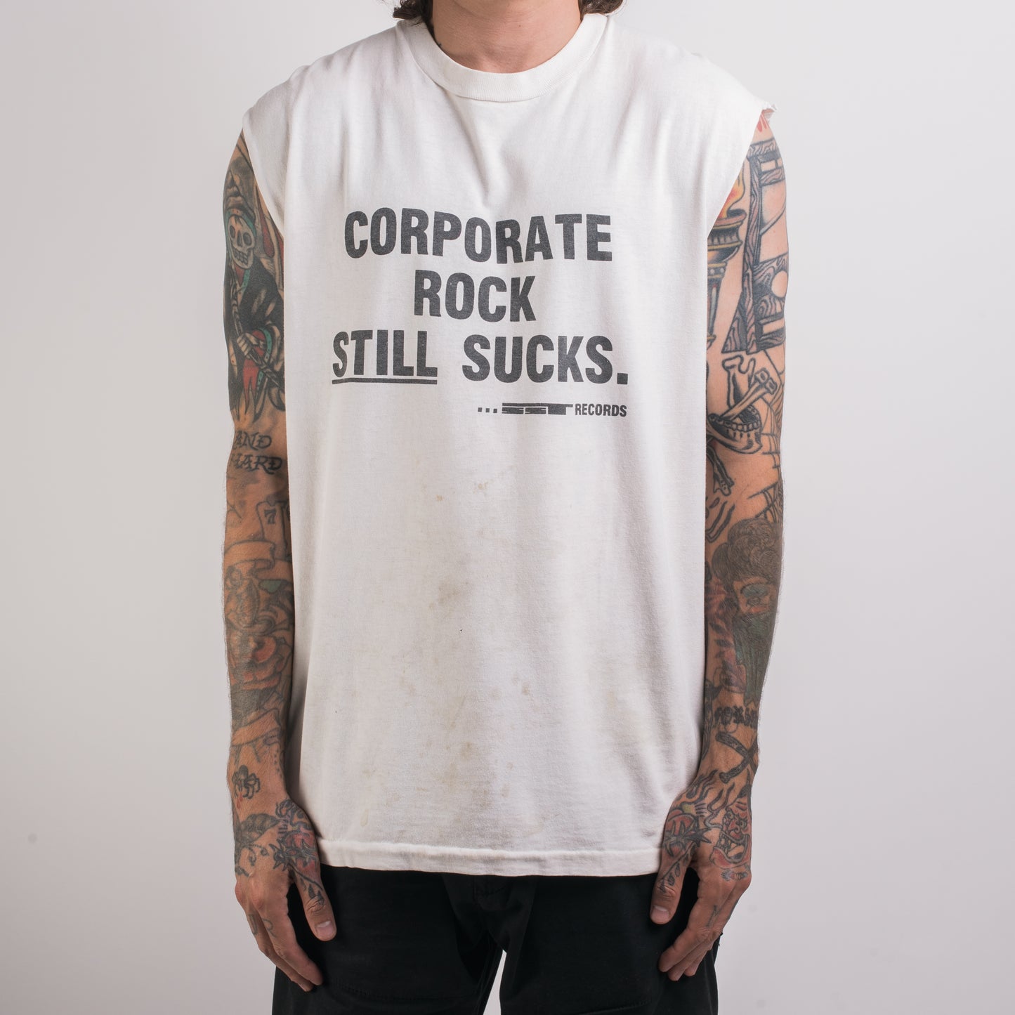 Vintage 90’s SST Records Corporate Rock Still Sucks T-Shirt – Mills ...