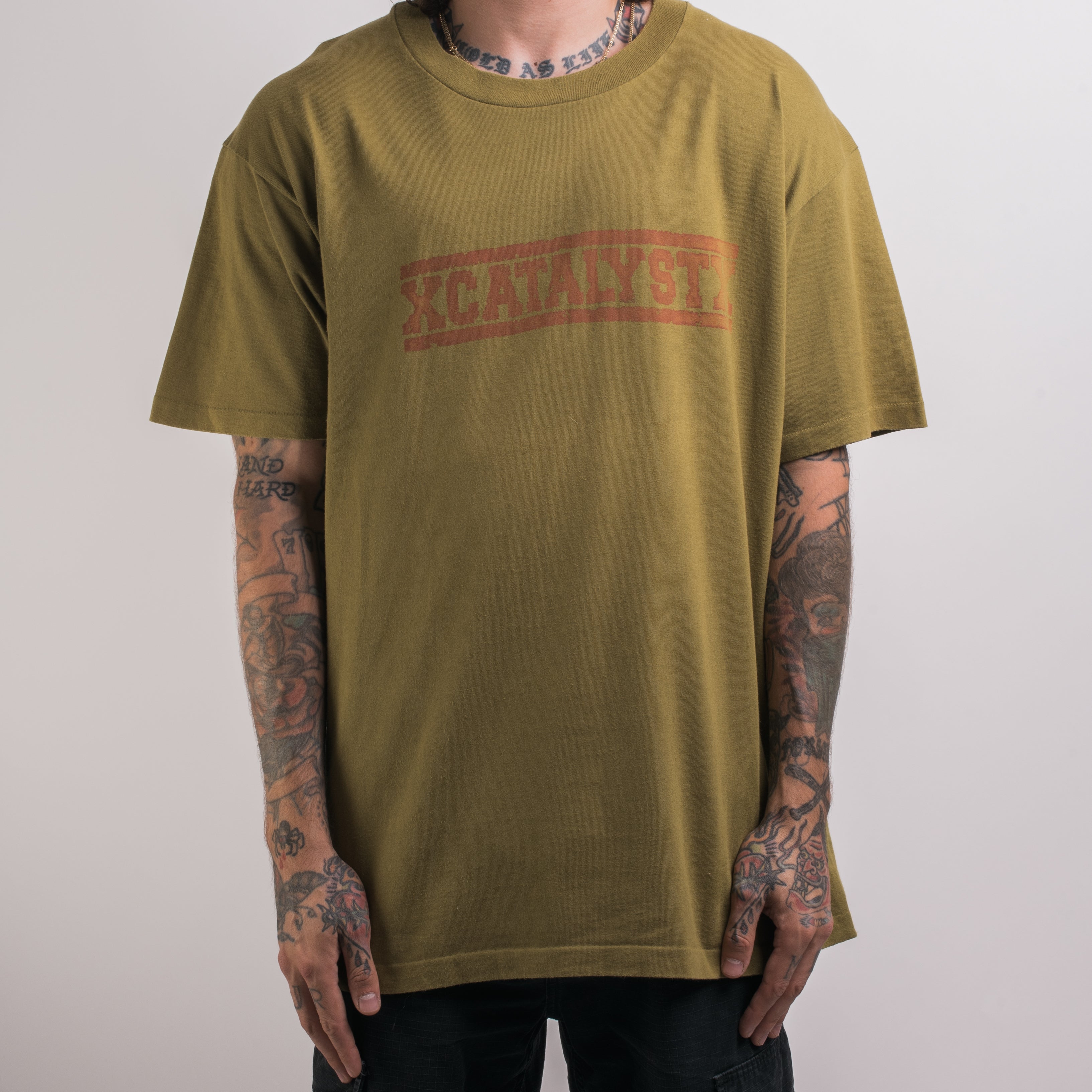 Vintage 90’s Catalyst Records Straight Edge Is Politics T-Shirt – Mills ...