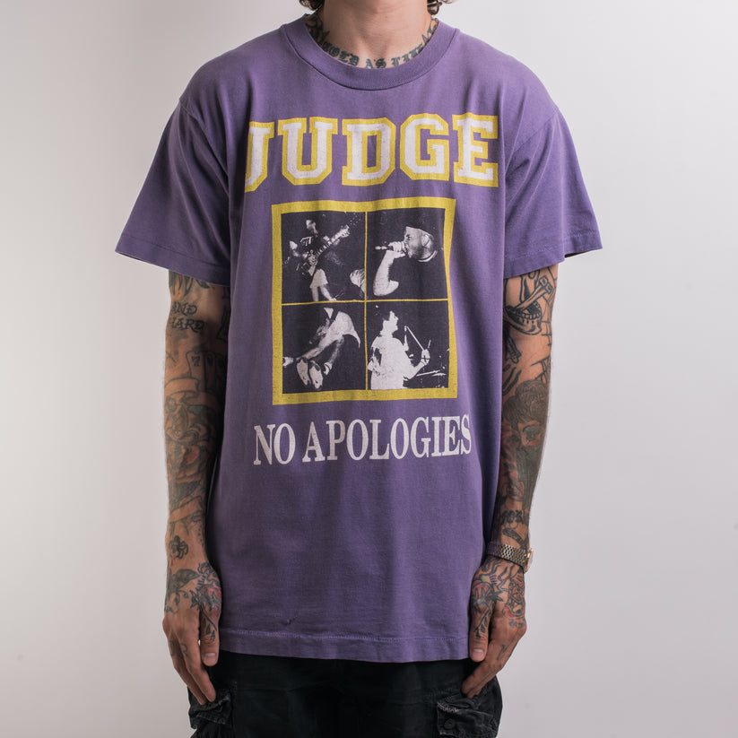Vintage 90’s Judge No Apologies T-Shirt – Mills Vintage USA