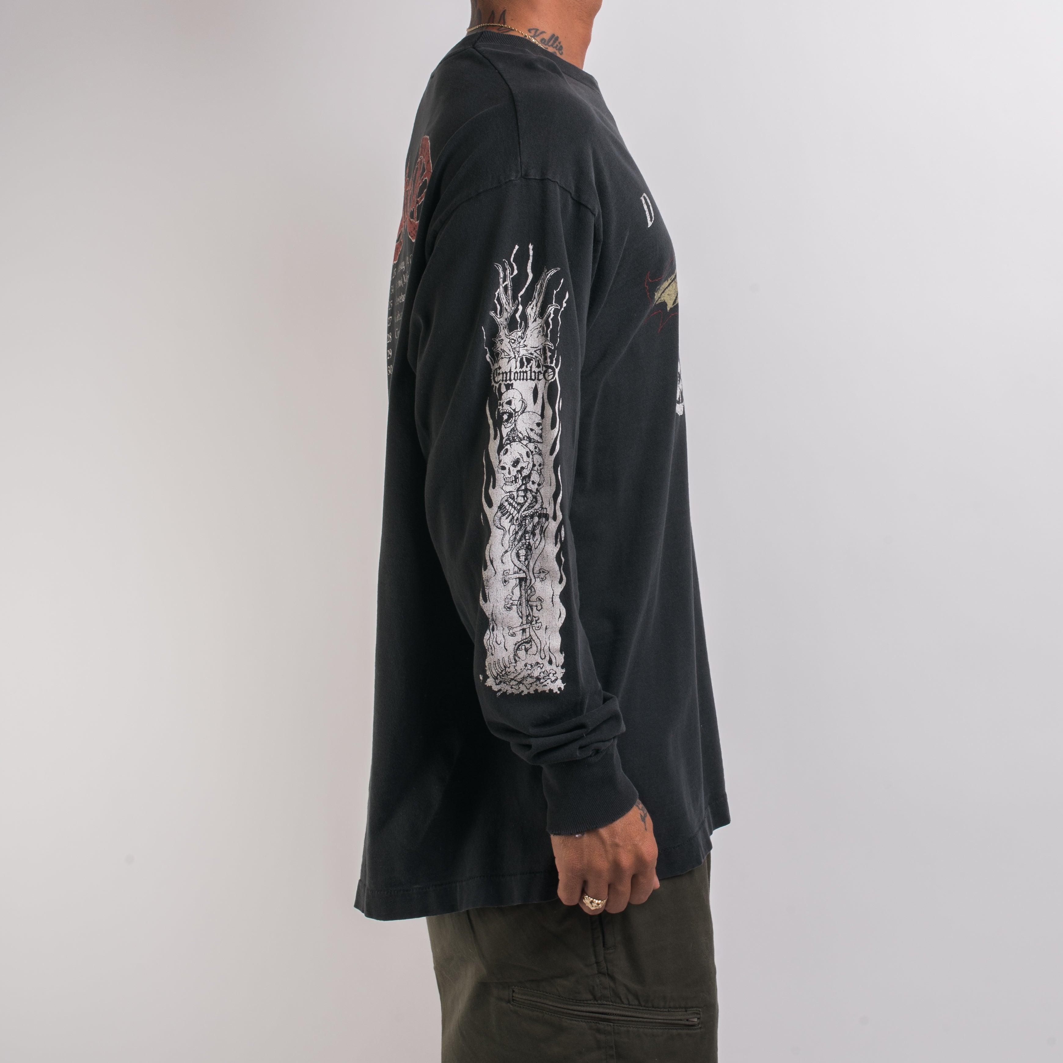 Vintage 1994 Entombed Tour Longsleeve – Mills Vintage USA