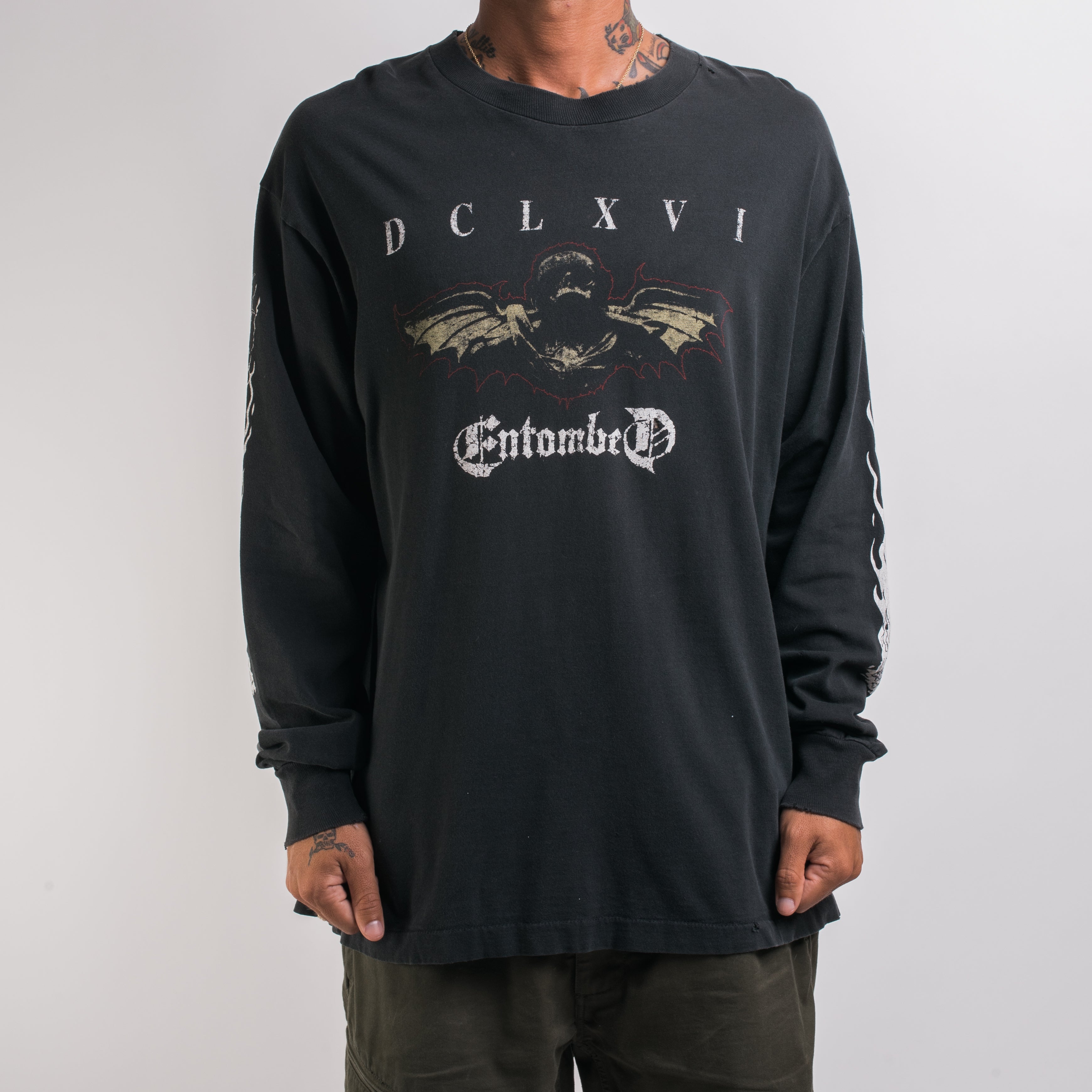 Vintage 1994 Entombed Tour Longsleeve – Mills Vintage USA